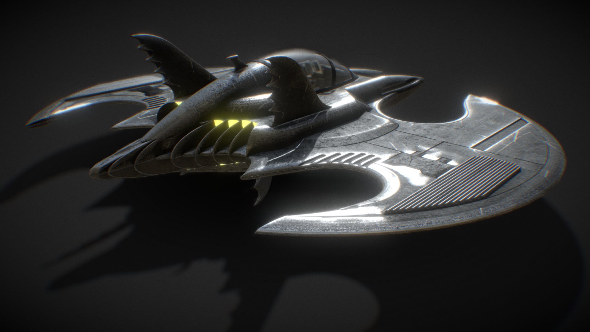 Batwing from the film 1989 model - TurboSquid 2113112