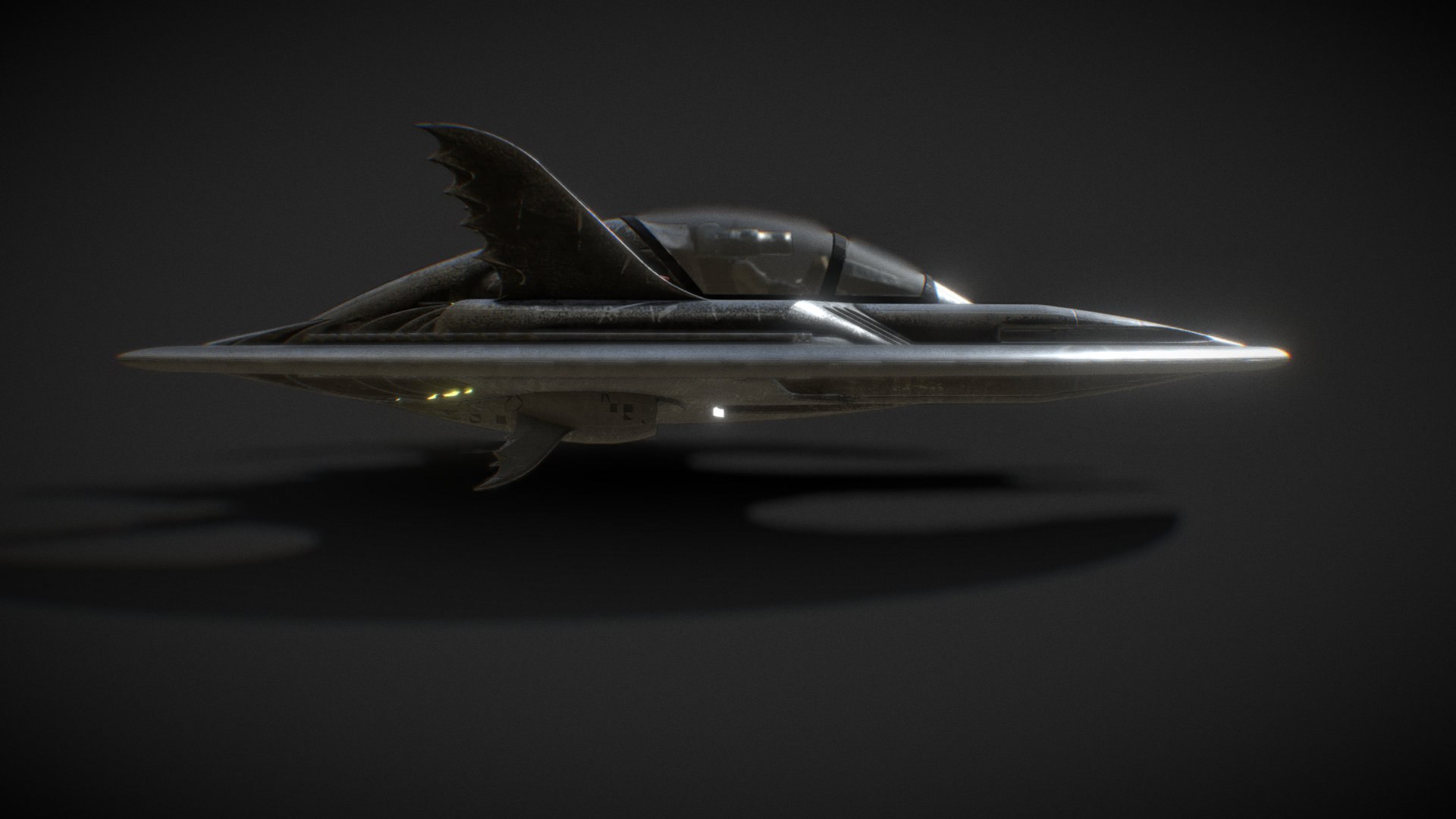 Batwing from the film 1989 model - TurboSquid 2113112