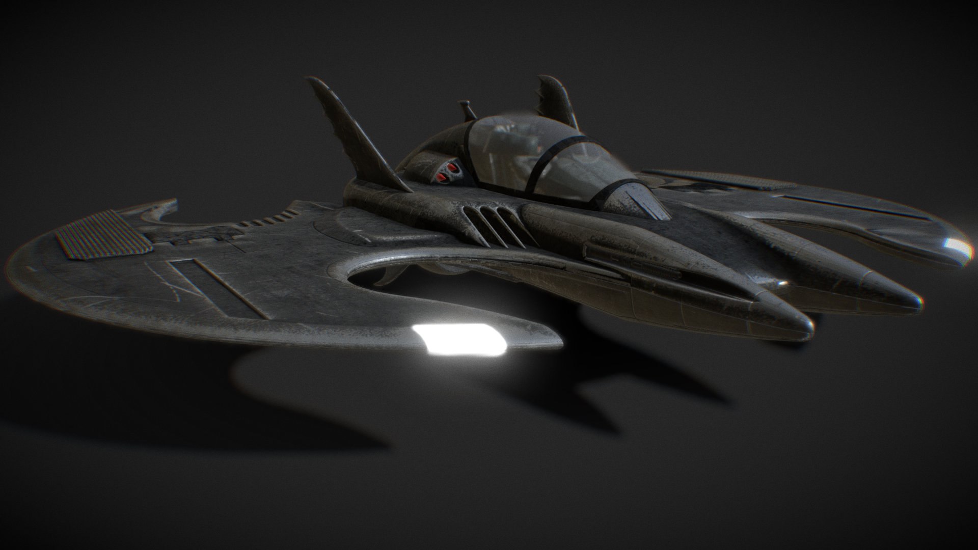 Batwing from the film 1989 model - TurboSquid 2113112