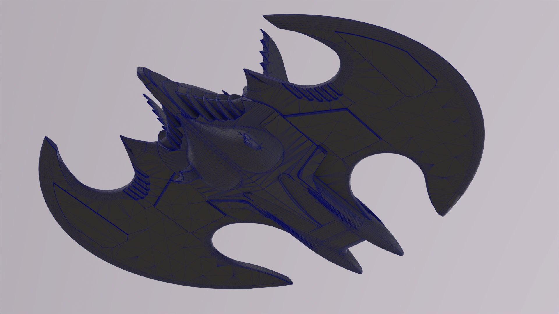 Batwing from the film 1989 model - TurboSquid 2113112