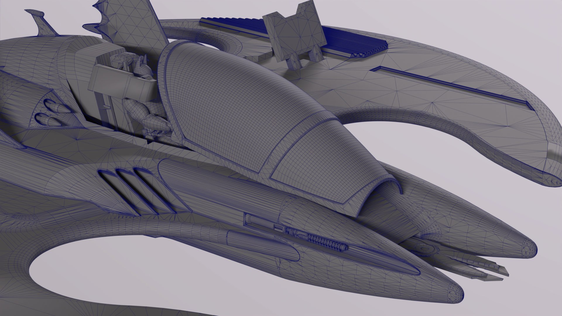 Batwing from the film 1989 model - TurboSquid 2113112