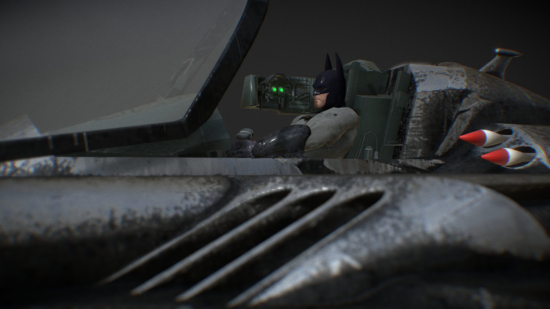 Batwing from the film 1989 model - TurboSquid 2113112