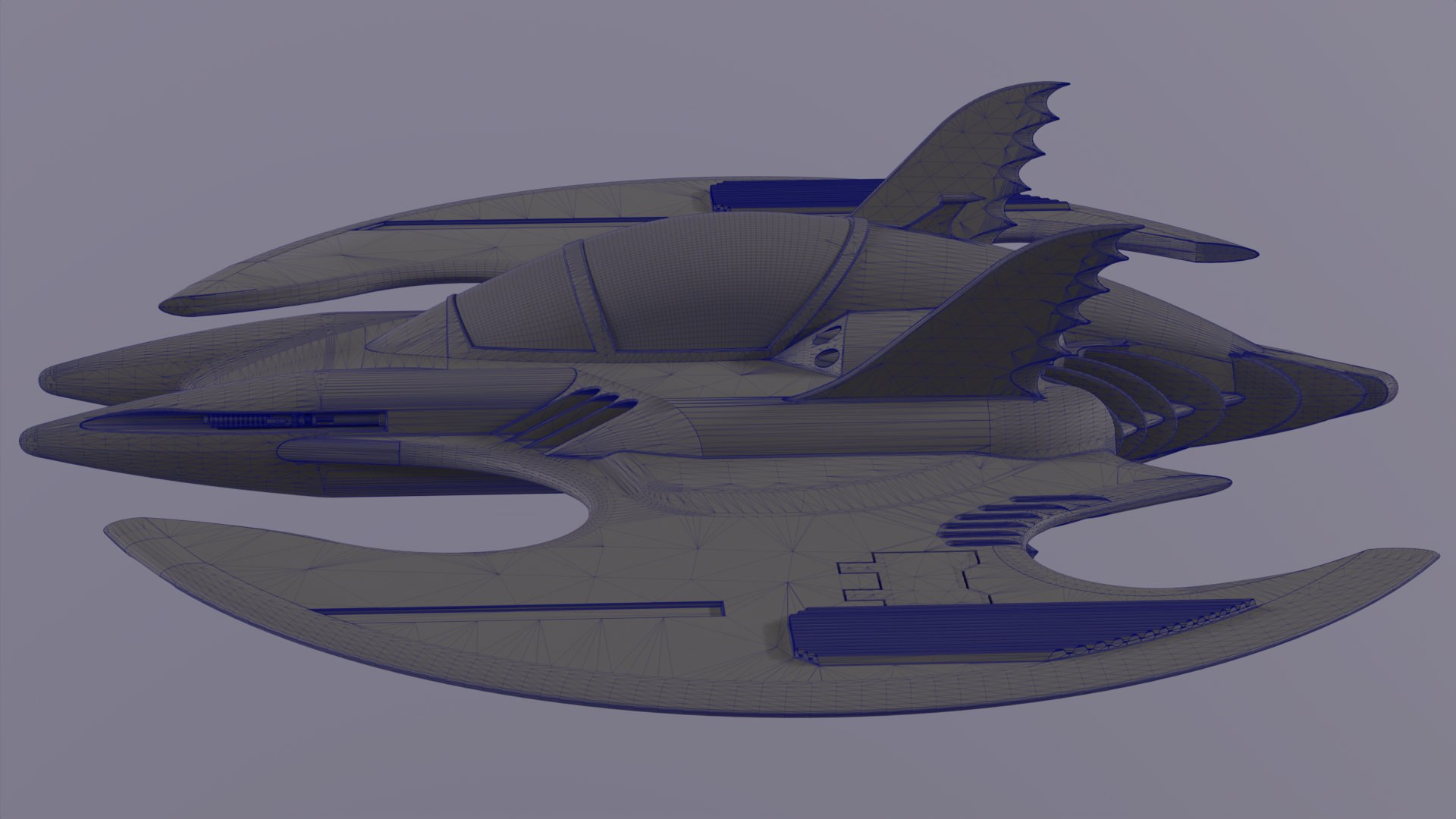 Batwing from the film 1989 model - TurboSquid 2113112