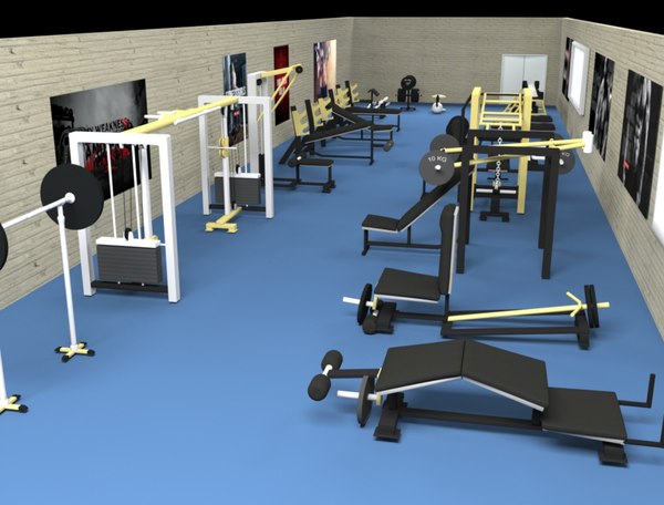 3D Gym Models | TurboSquid