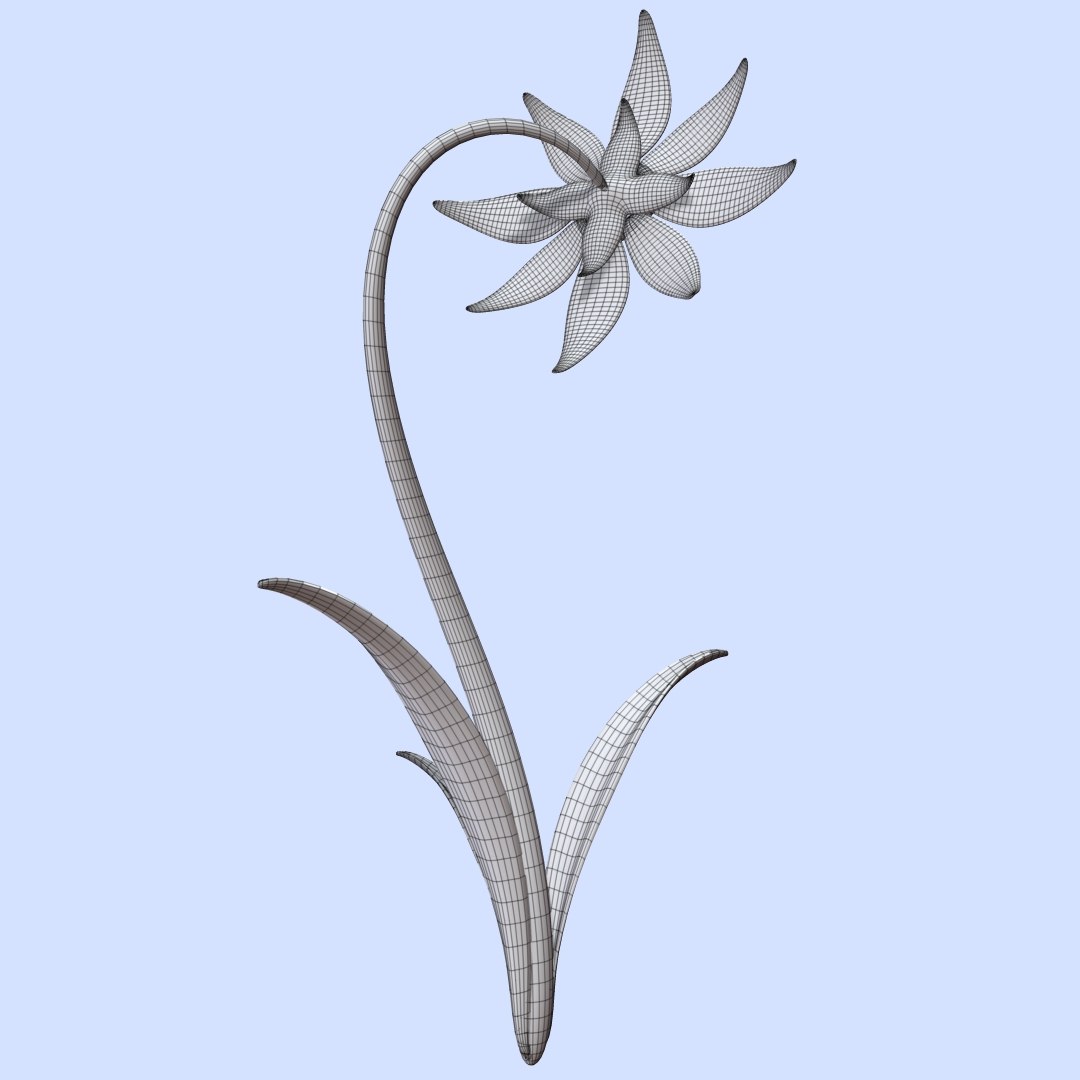 3D Daisy Model - TurboSquid 1553924