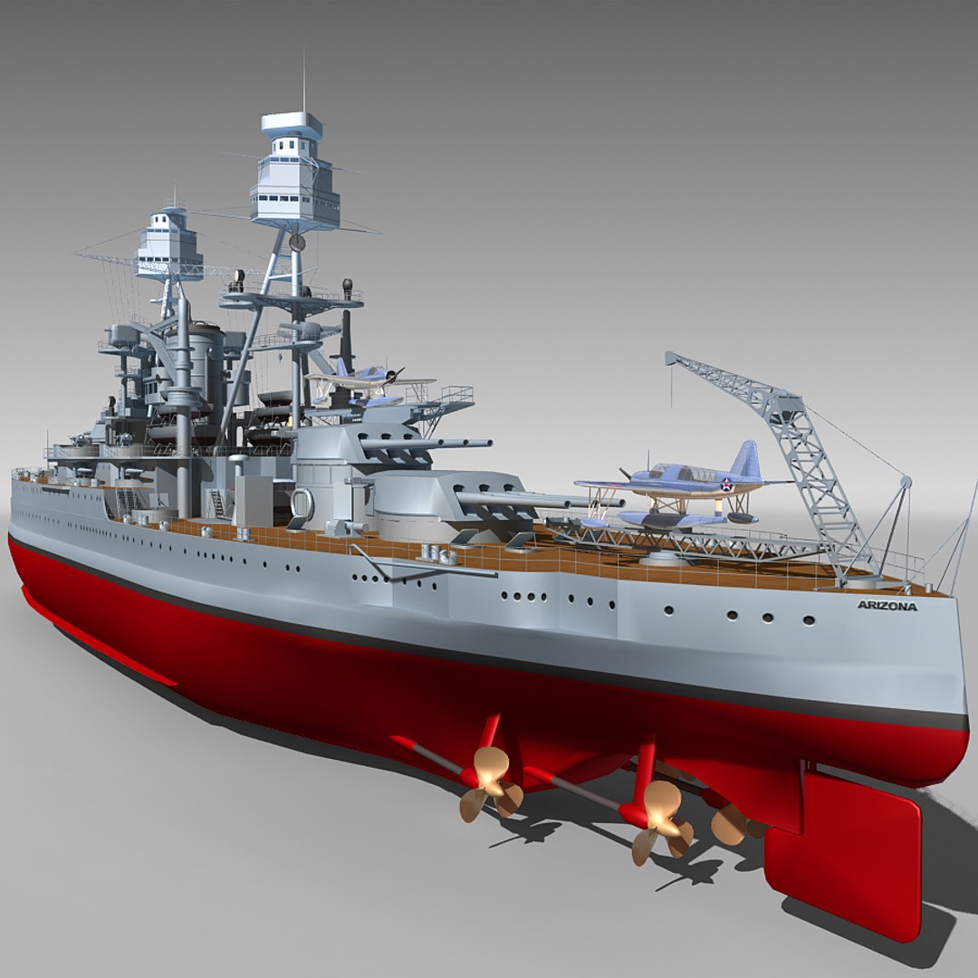 3d 3ds uss arizona