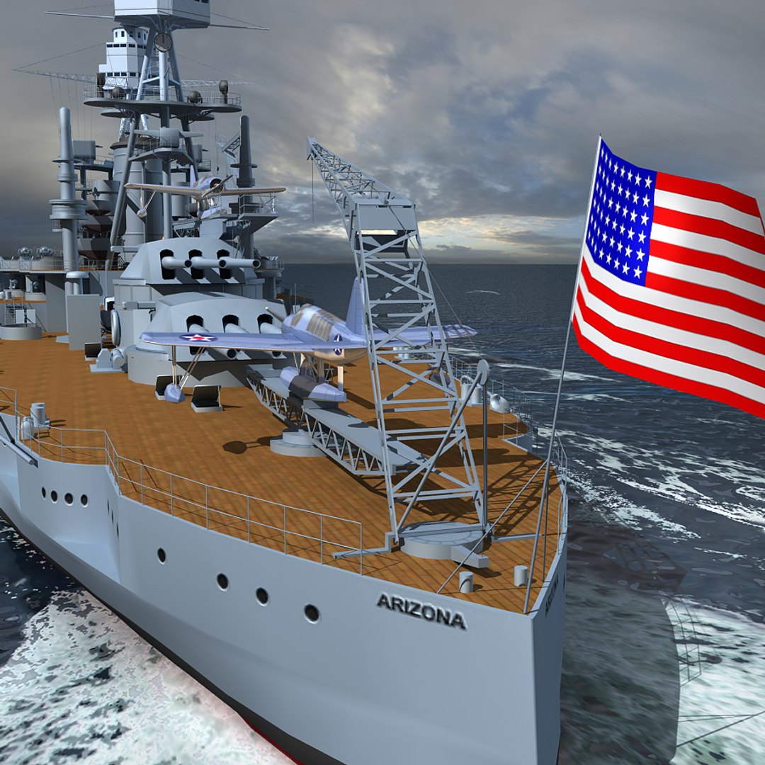 3d 3ds uss arizona