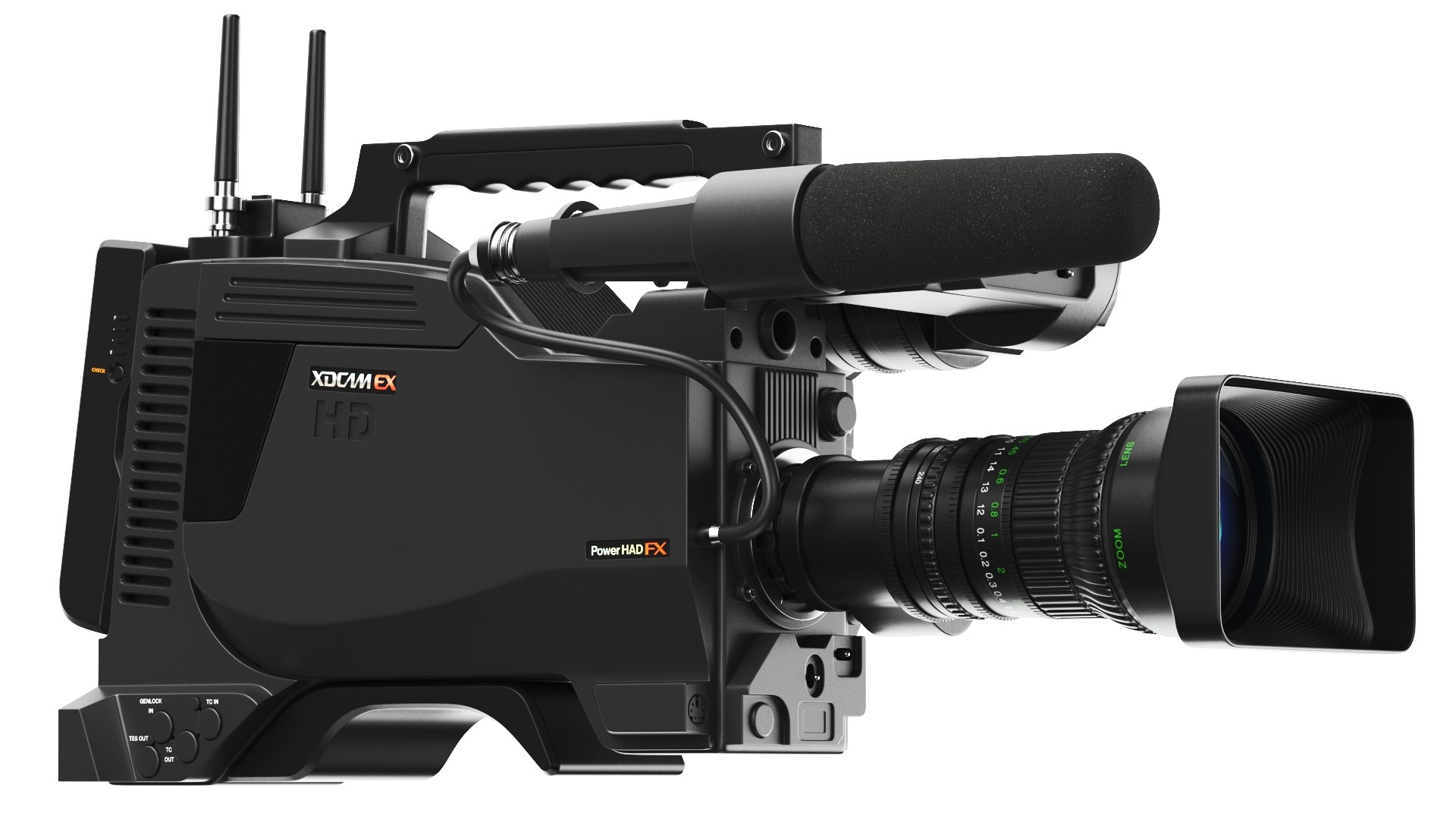 Detailed Studio Camera 3D Model - TurboSquid 2335749