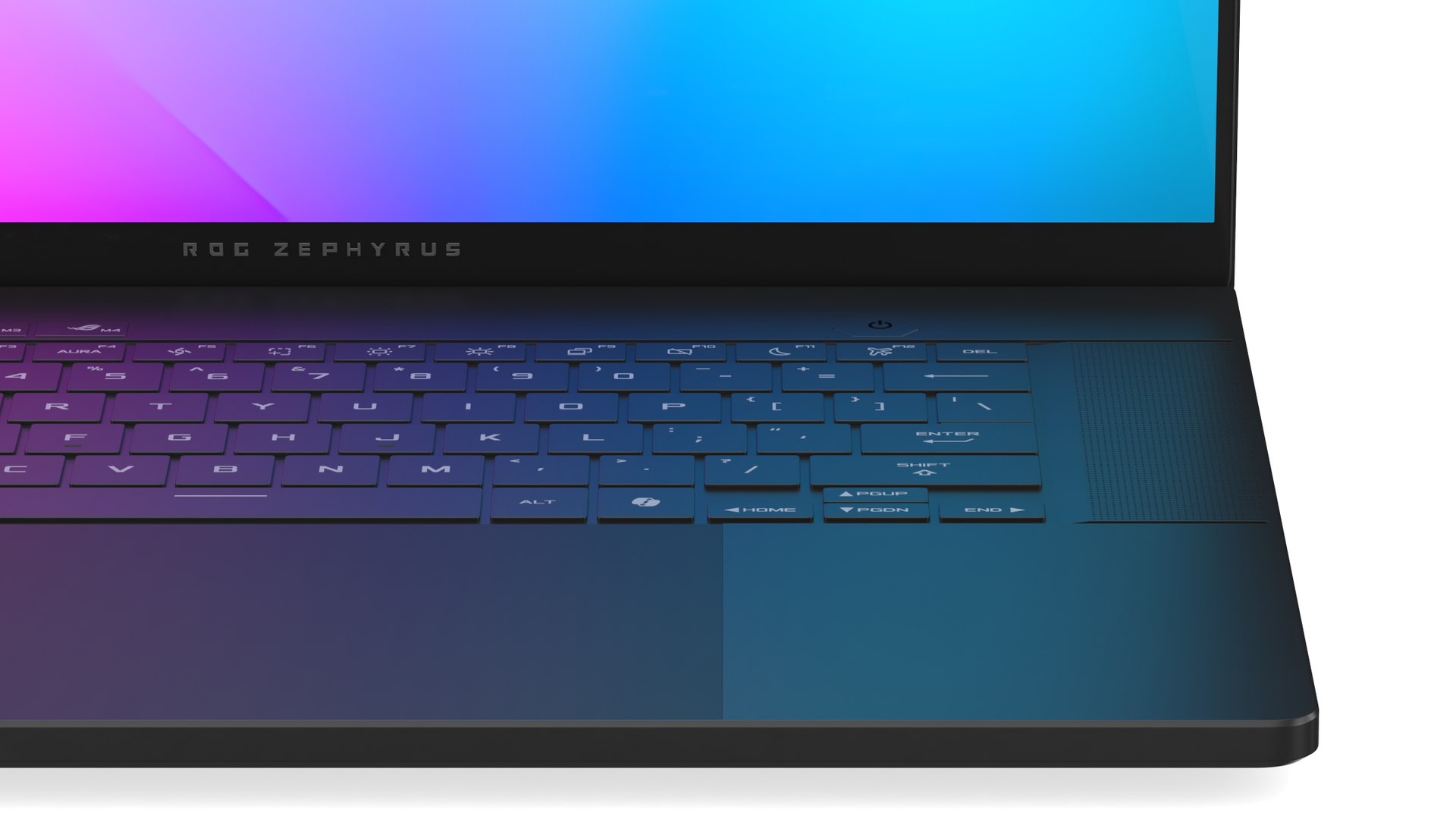 Asus ROG Zephyrus G16 GA605 Gray 3D Model - TurboSquid 2292137