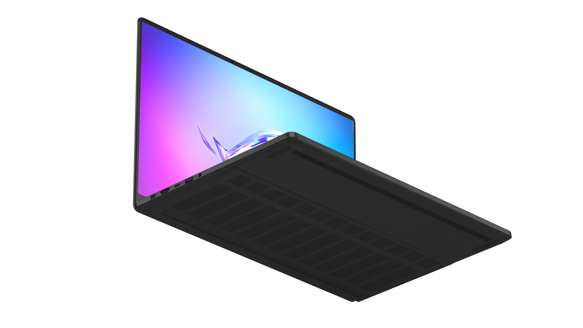 Asus ROG Zephyrus G16 GA605 Gray 3D Model - TurboSquid 2292137