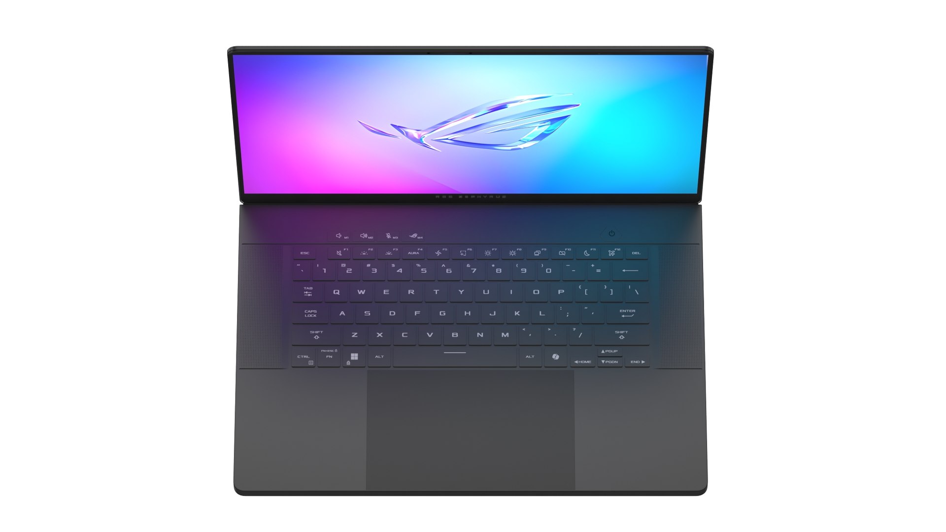 Asus ROG Zephyrus G16 GA605 Gray 3D Model - TurboSquid 2292137
