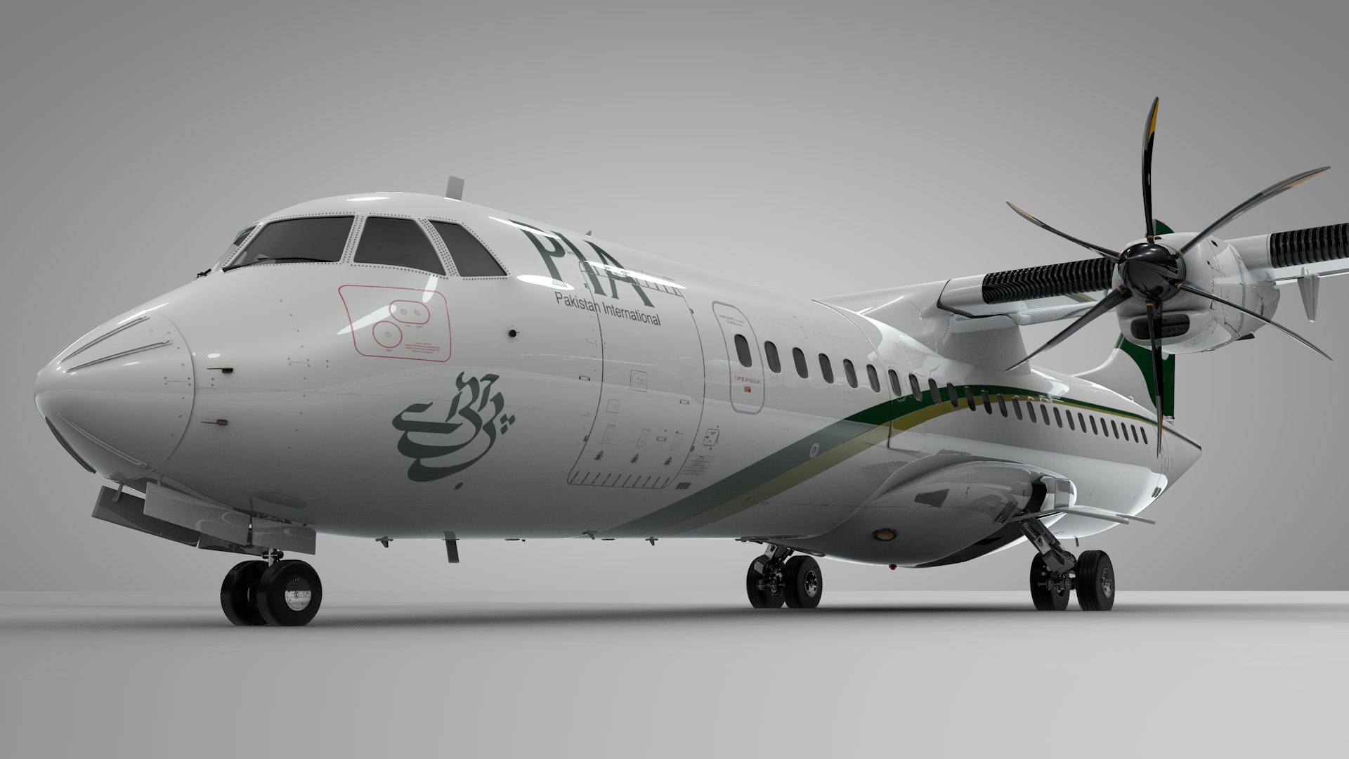 3D ATR 72 PIA L2041 - TurboSquid 2109356