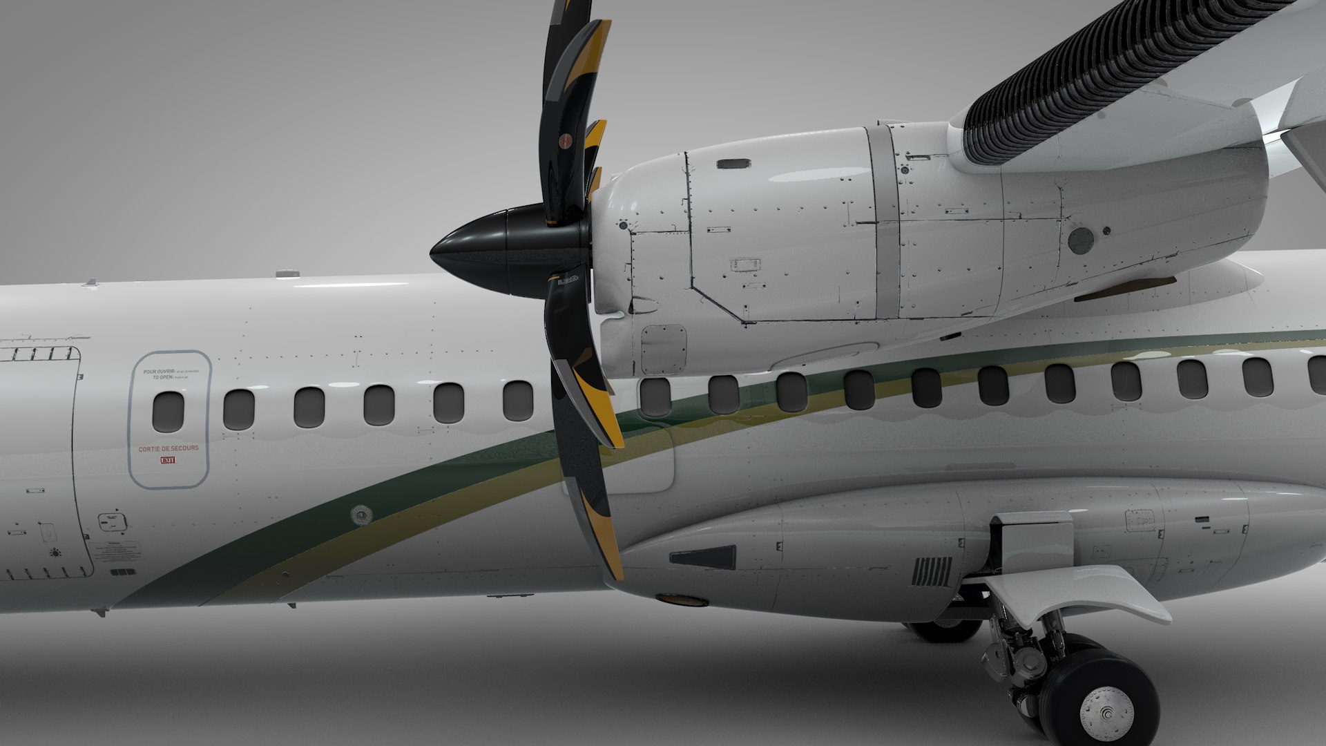 3D ATR 72 PIA L2041 - TurboSquid 2109356