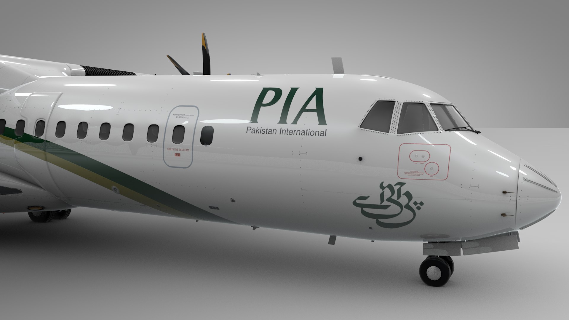 3D ATR 72 PIA L2041 - TurboSquid 2109356