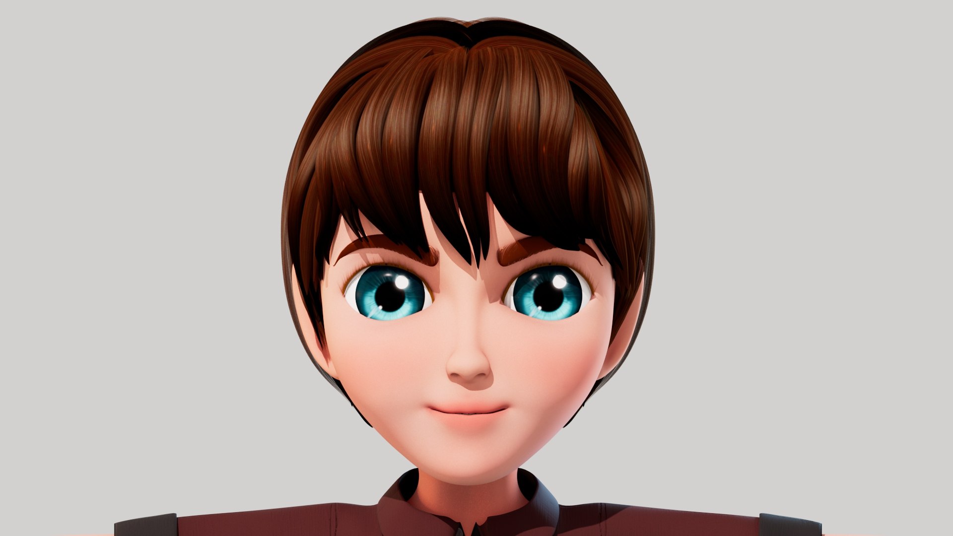 3D Cartoon Boy Sam - TurboSquid 1974243