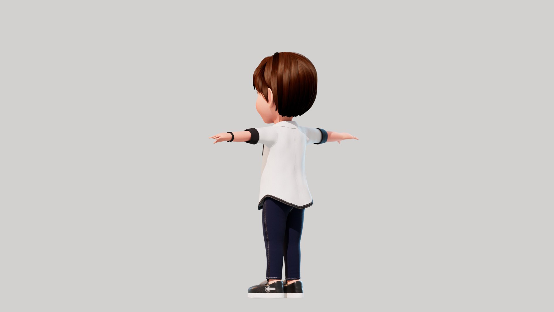 3D Cartoon Boy Sam - TurboSquid 1974243