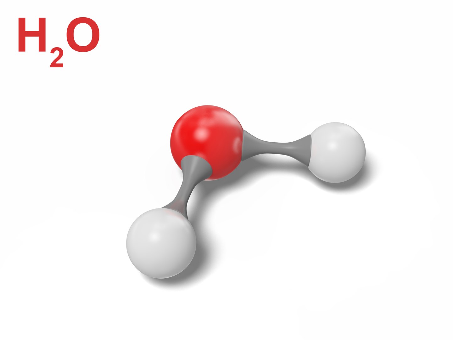 Water Molecule H2o Modeled 3D Model - TurboSquid 1538059