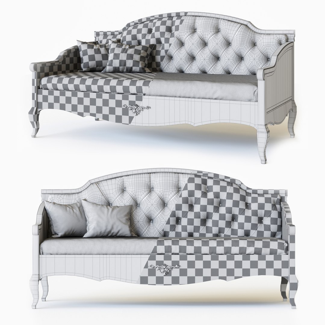 3D Ottoman Timberica Ari-provence Model - TurboSquid 1648404
