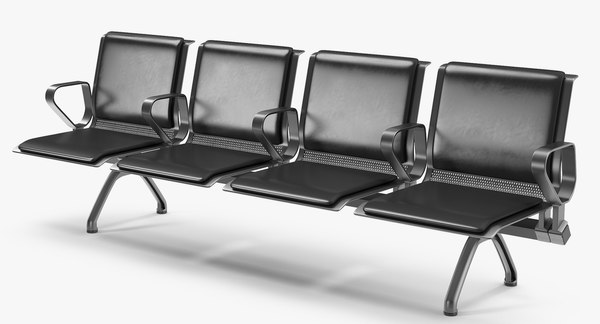 Airport terminal seating 3D - TurboSquid 1199620