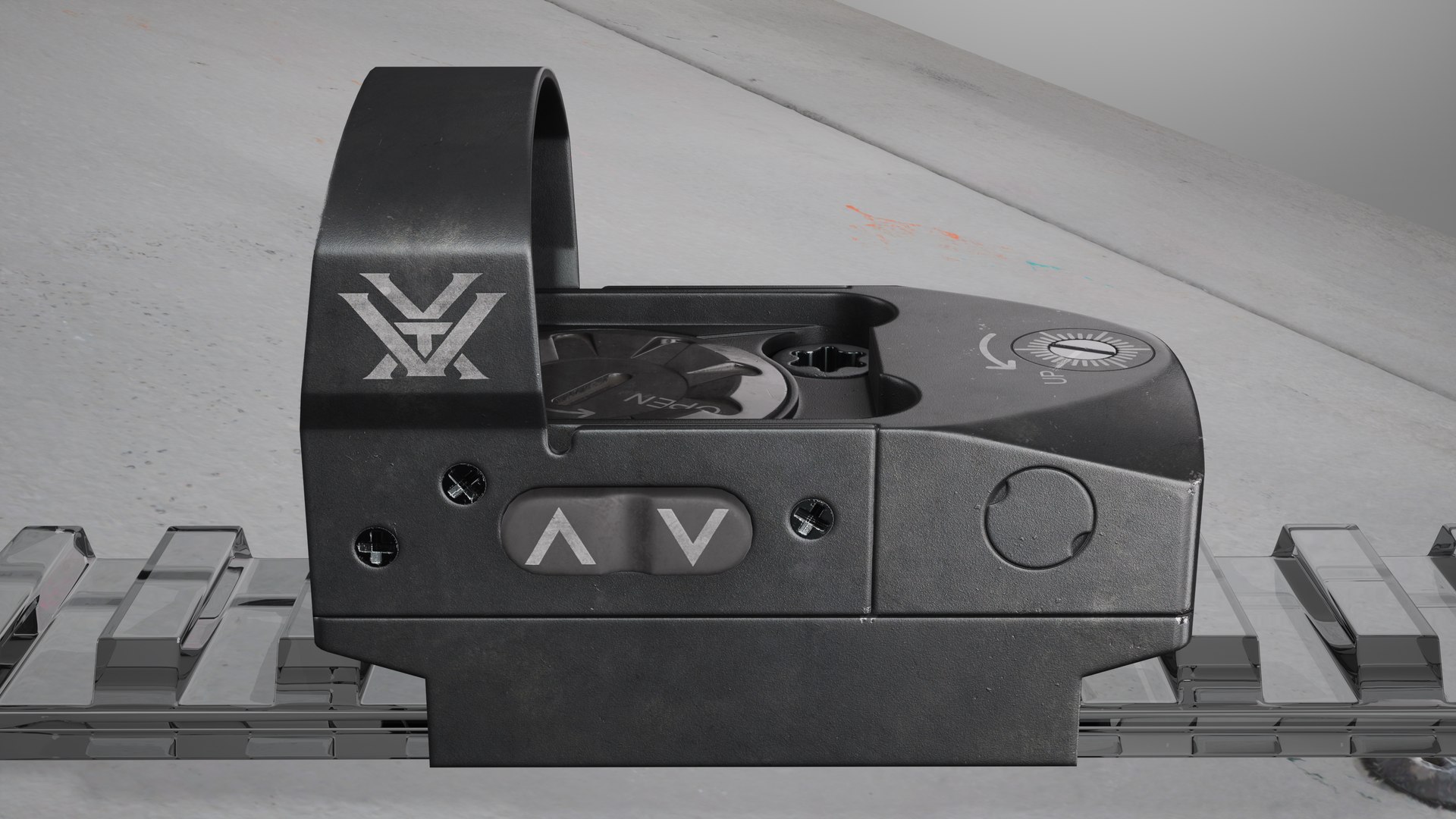 3D Red Dot Vortex Venom - TurboSquid 2187394