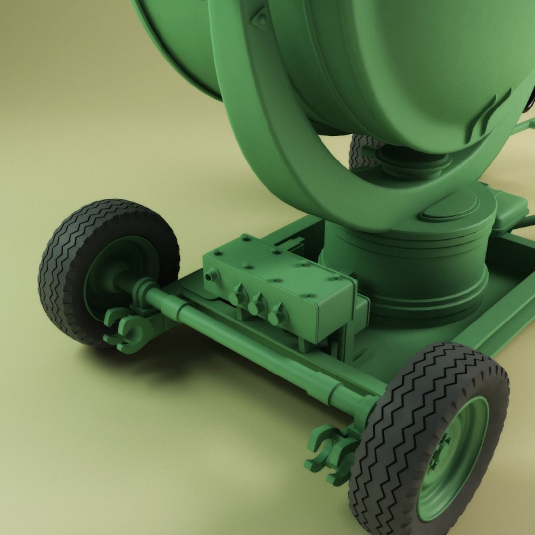 3d Model Of Military Searchlight