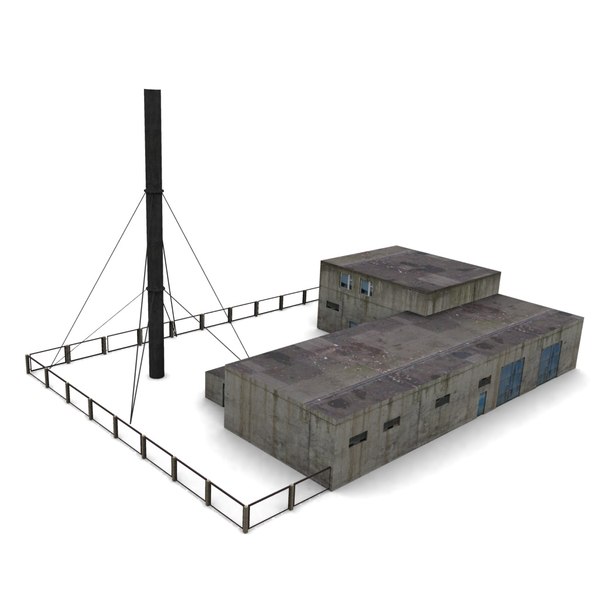3d max low-poly house dds