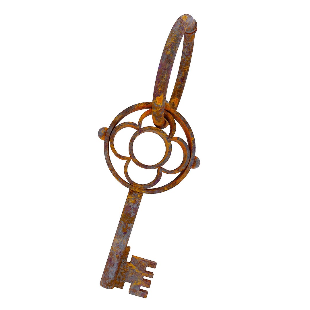 3D Ancient Door Key Model - TurboSquid 1986969