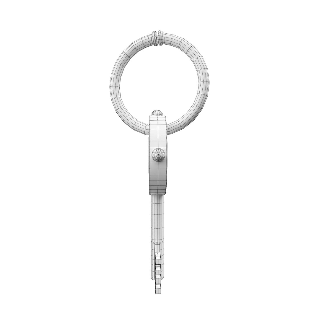 3D Ancient Door Key Model - TurboSquid 1986969