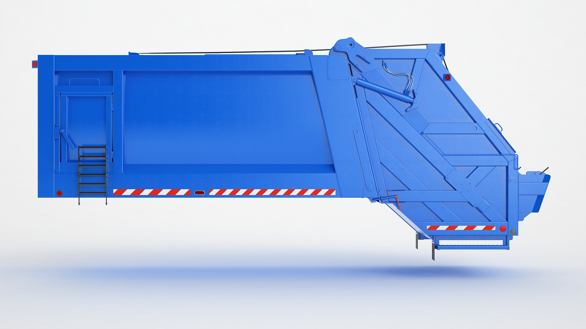 Garbage Truck Cabin 03 3D Model - TurboSquid 1810391
