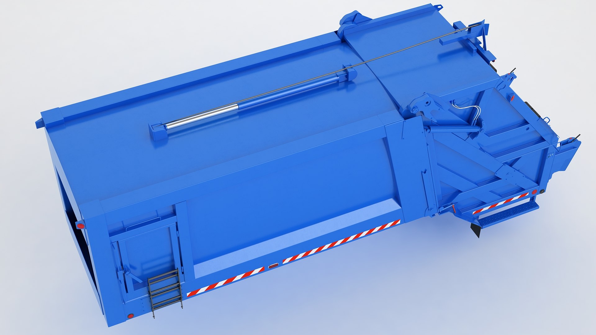 Garbage Truck Cabin 03 3D Model - TurboSquid 1810391