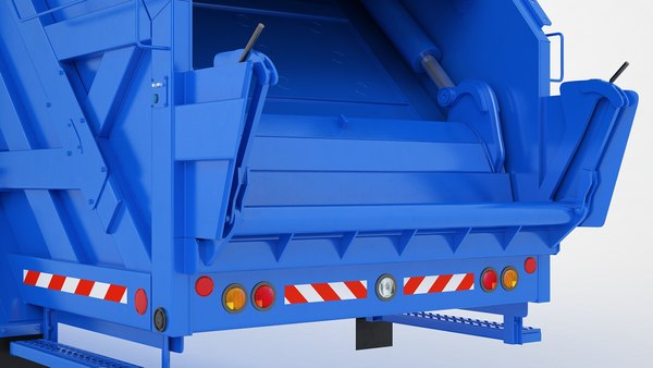 Garbage Truck Cabin 03 3D model - TurboSquid 1810391
