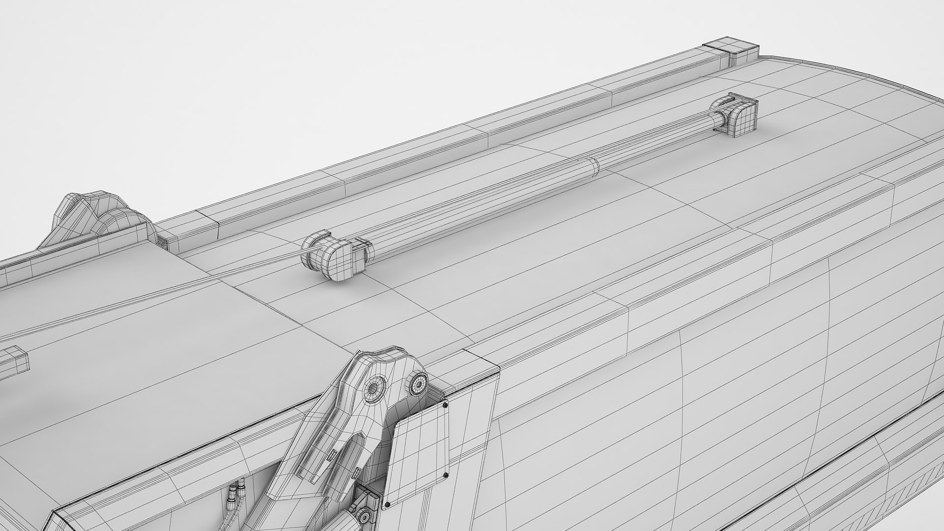 Garbage Truck Cabin 03 3D model - TurboSquid 1810391