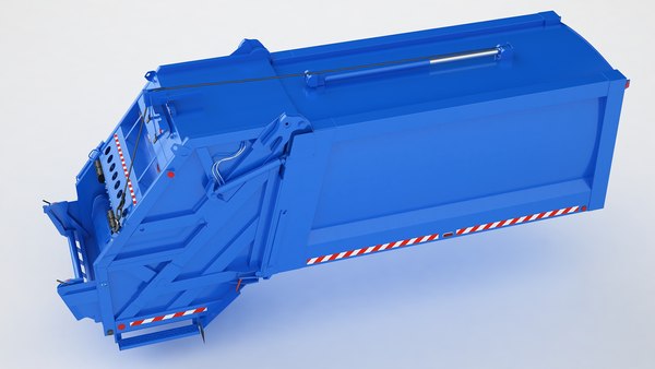 Garbage Truck Cabin 03 3D model - TurboSquid 1810391