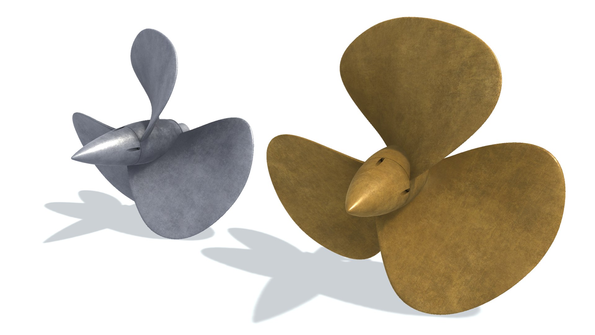 Ship Screw D3 3D Model - TurboSquid 1458637
