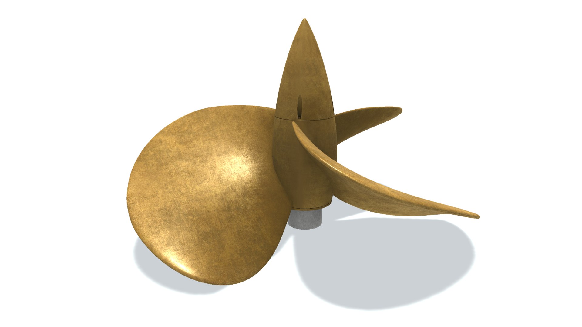 Ship Screw D3 3D Model - TurboSquid 1458637