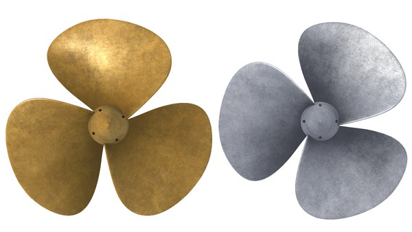 3d obj aircraft propeller blade