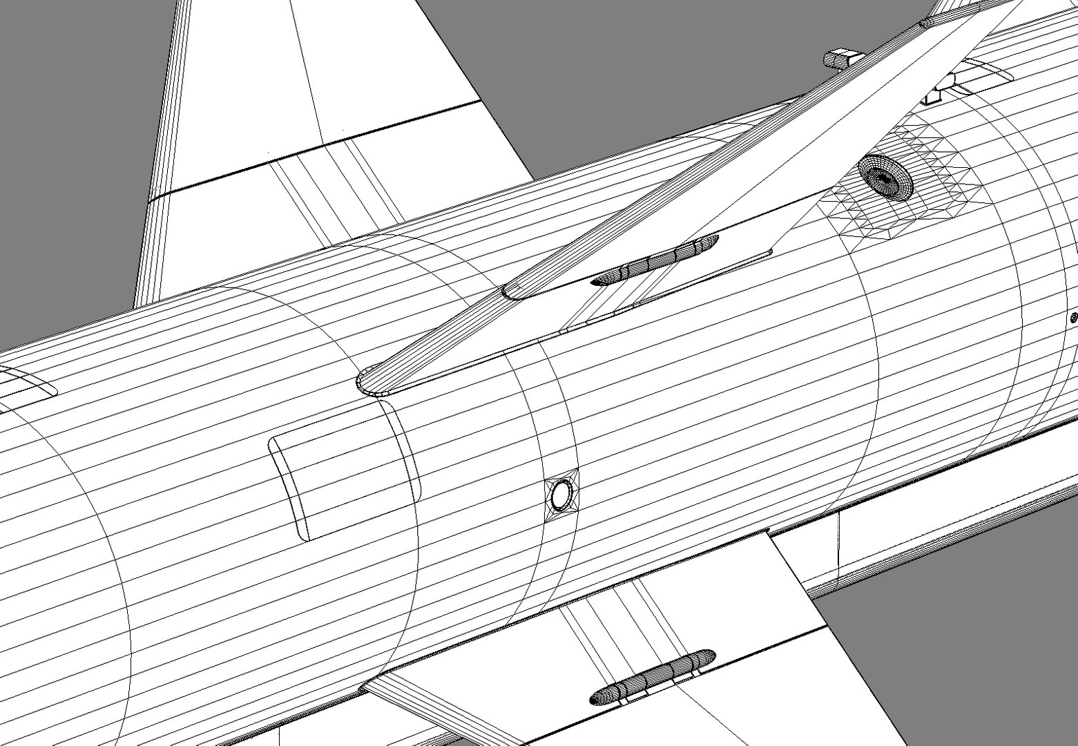 Kh-35e Missile Aircraft 3d 3ds