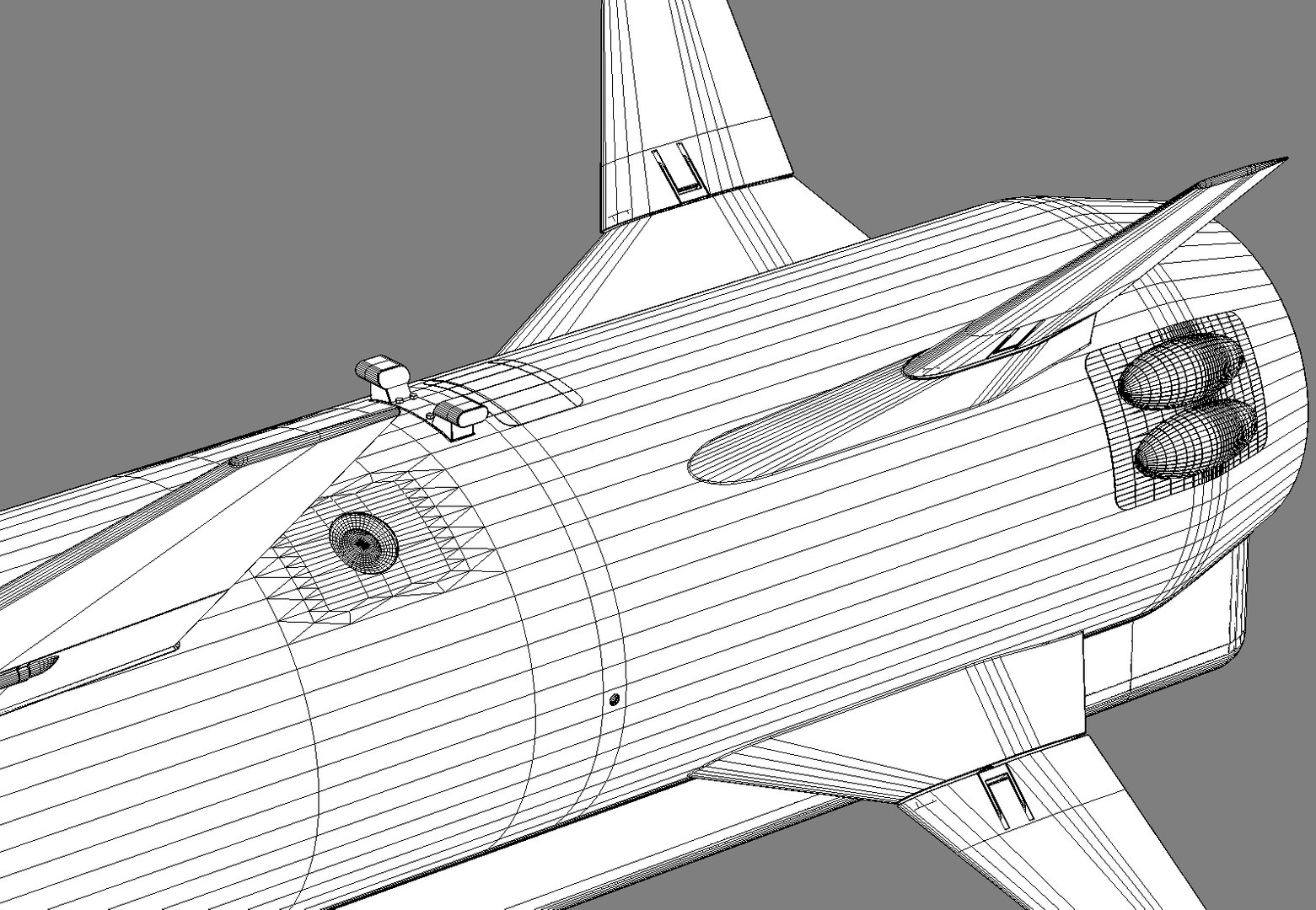 Kh-35e Missile Aircraft 3d 3ds