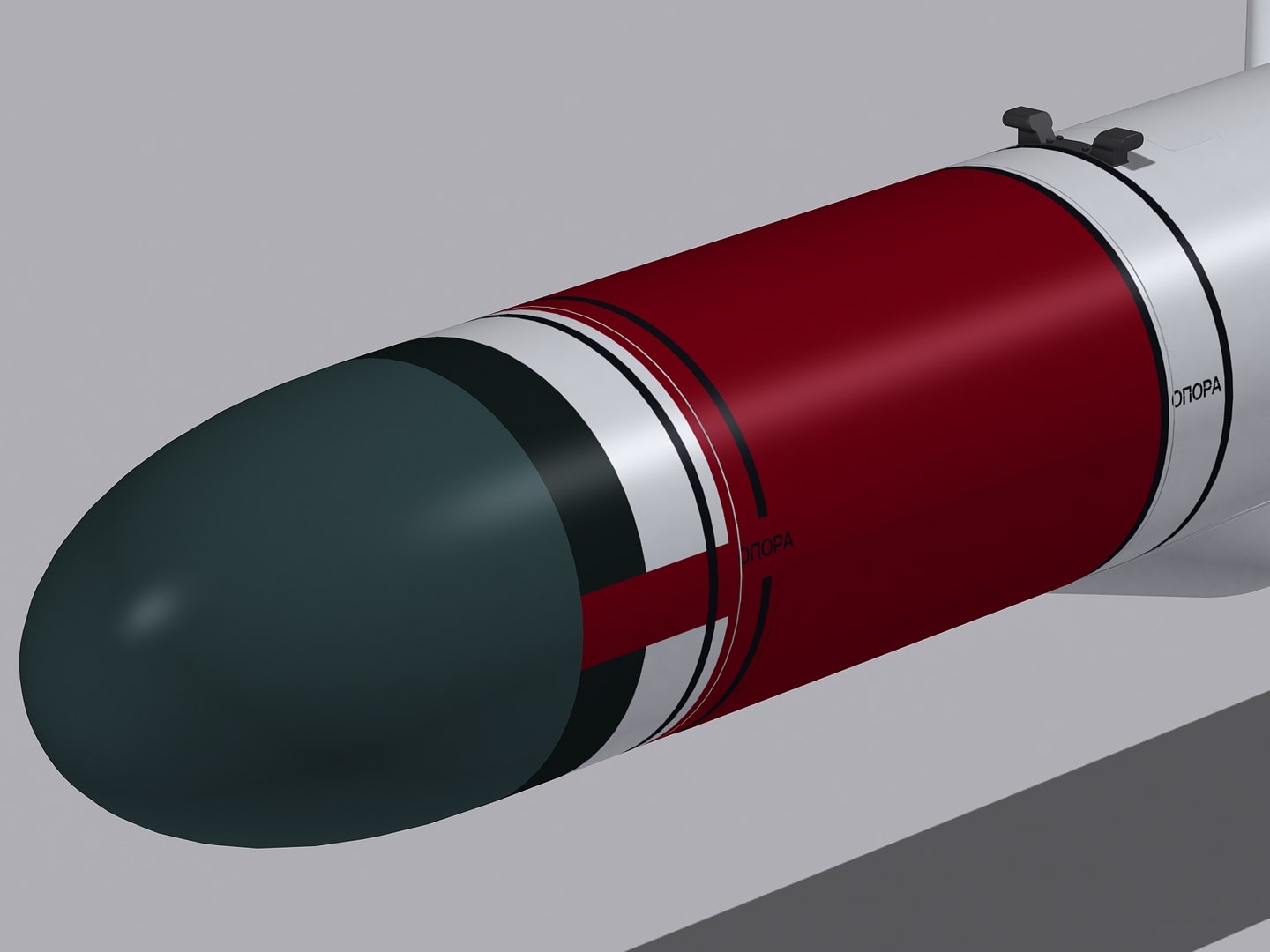 Kh-35e Missile Aircraft 3d 3ds