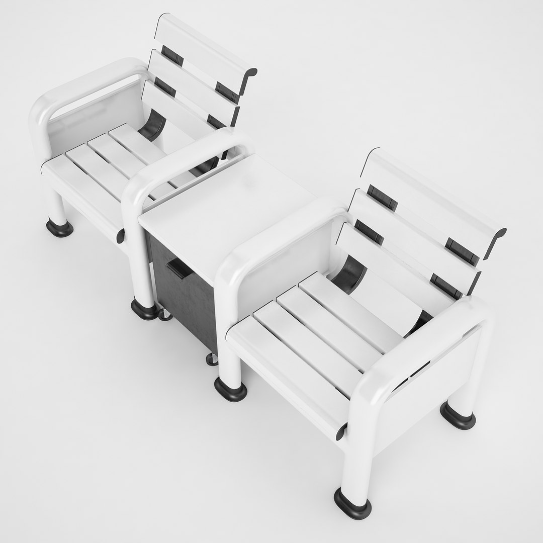 Courtside Bench Court 3d 3ds