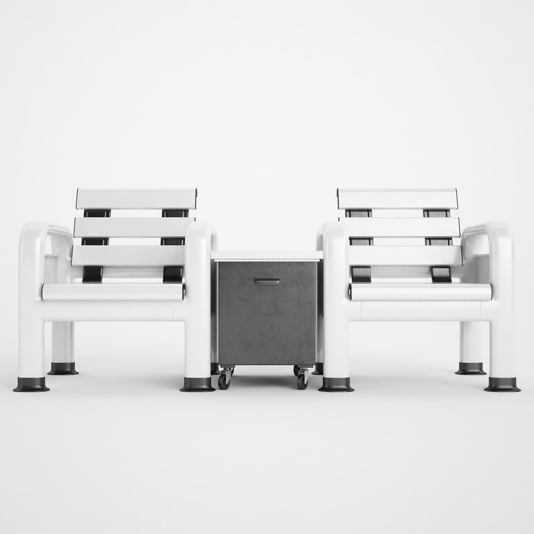 Courtside Bench Court 3d 3ds