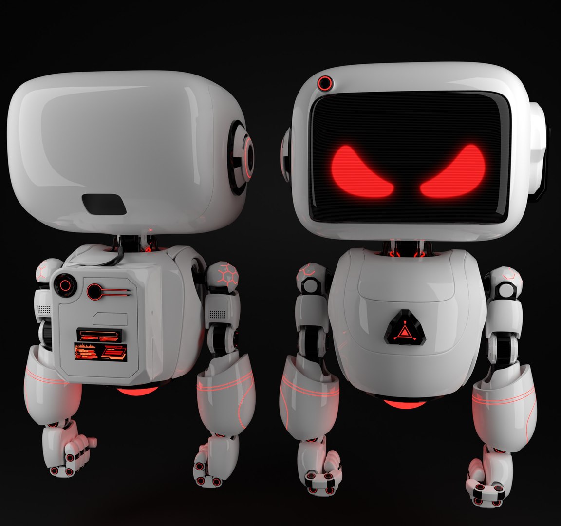 3D Model Space Robot 2 - TurboSquid 1866858