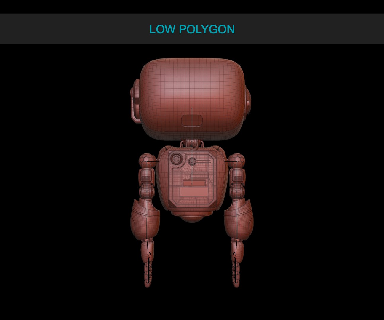 3D Model Space Robot 2 - TurboSquid 1866858