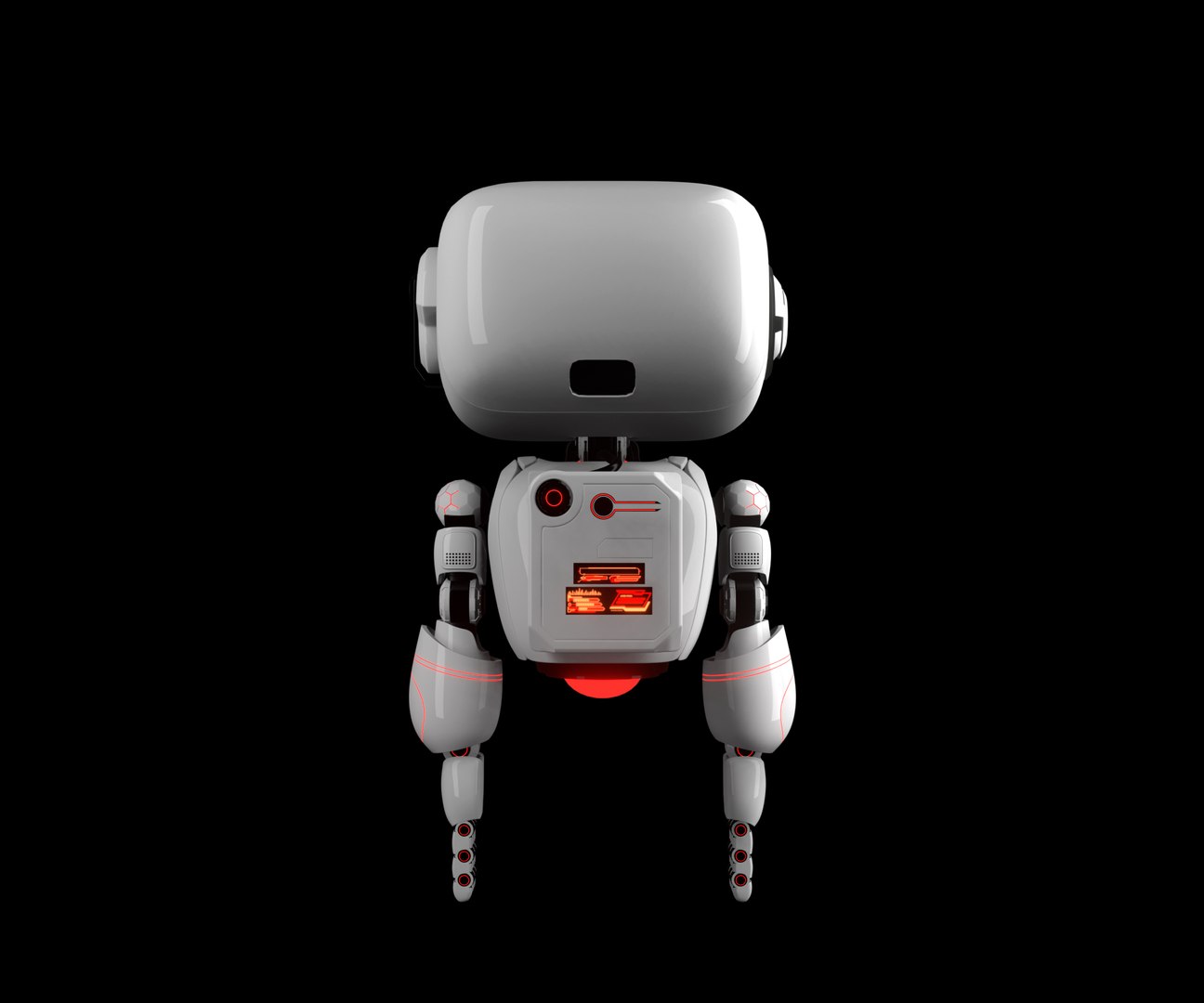 3D Model Space Robot 2 - TurboSquid 1866858