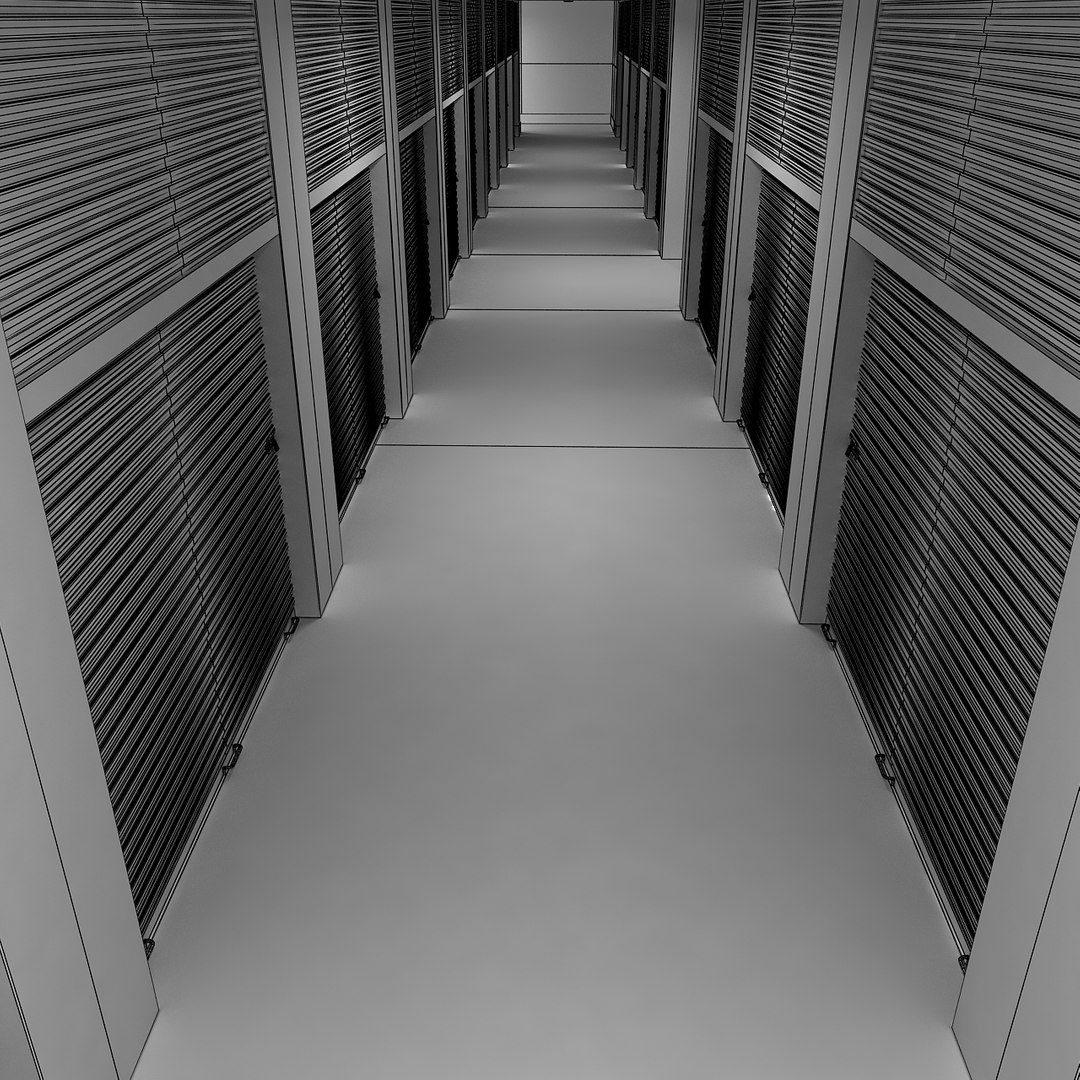 3d Model Of Self Storage Unit