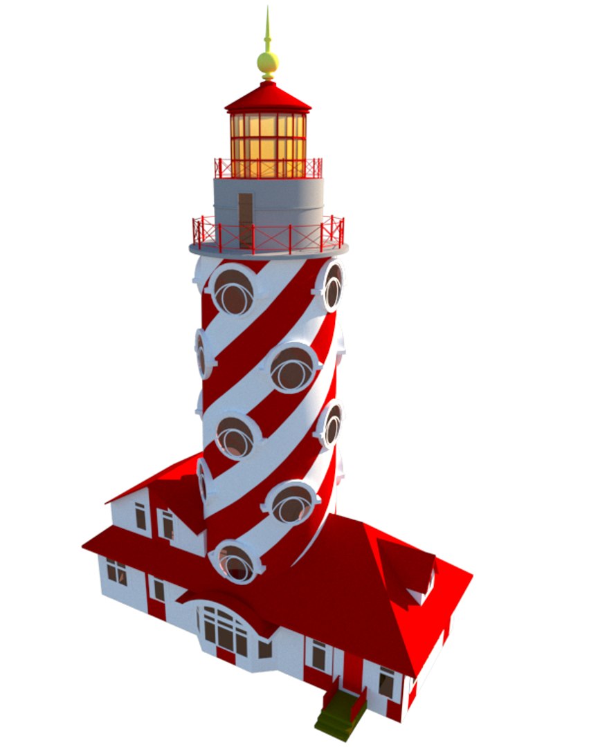 Lighthouse Dr Poole 3D Model - TurboSquid 1295821