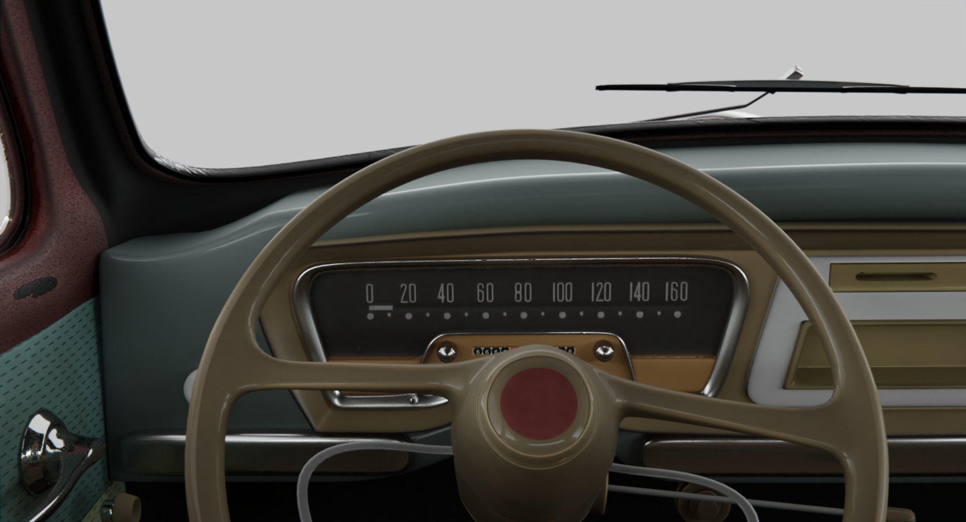 Simca Aronde Deluxe 3D - TurboSquid 1323631