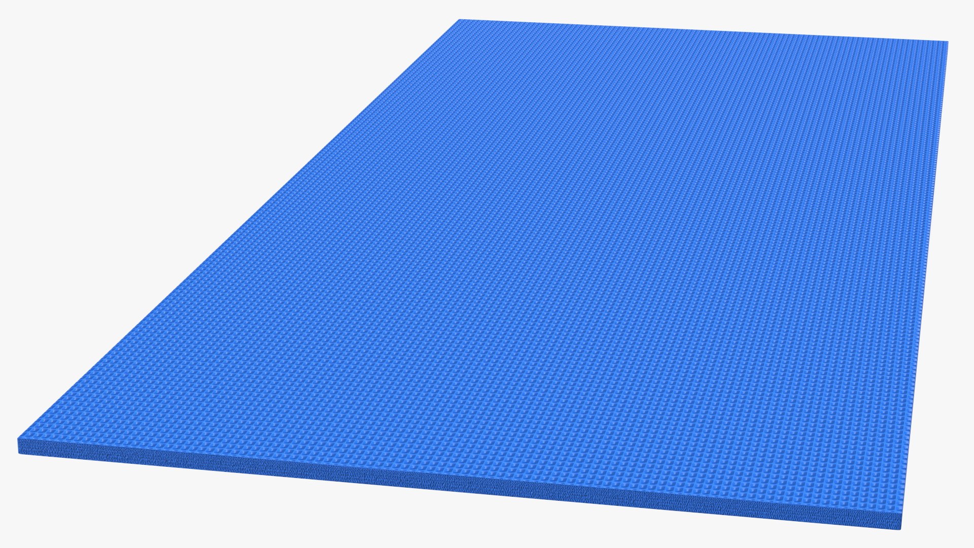3D Blue Yoga Mat Model - TurboSquid 2141468