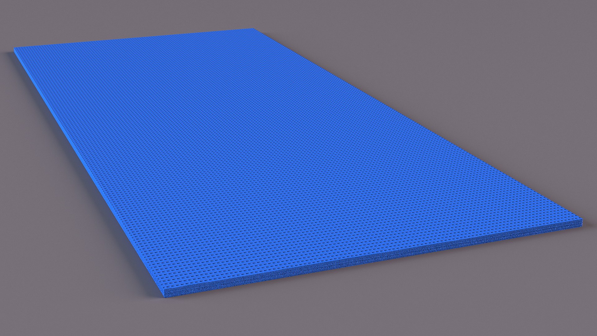 3D Blue Yoga Mat Model - TurboSquid 2141468