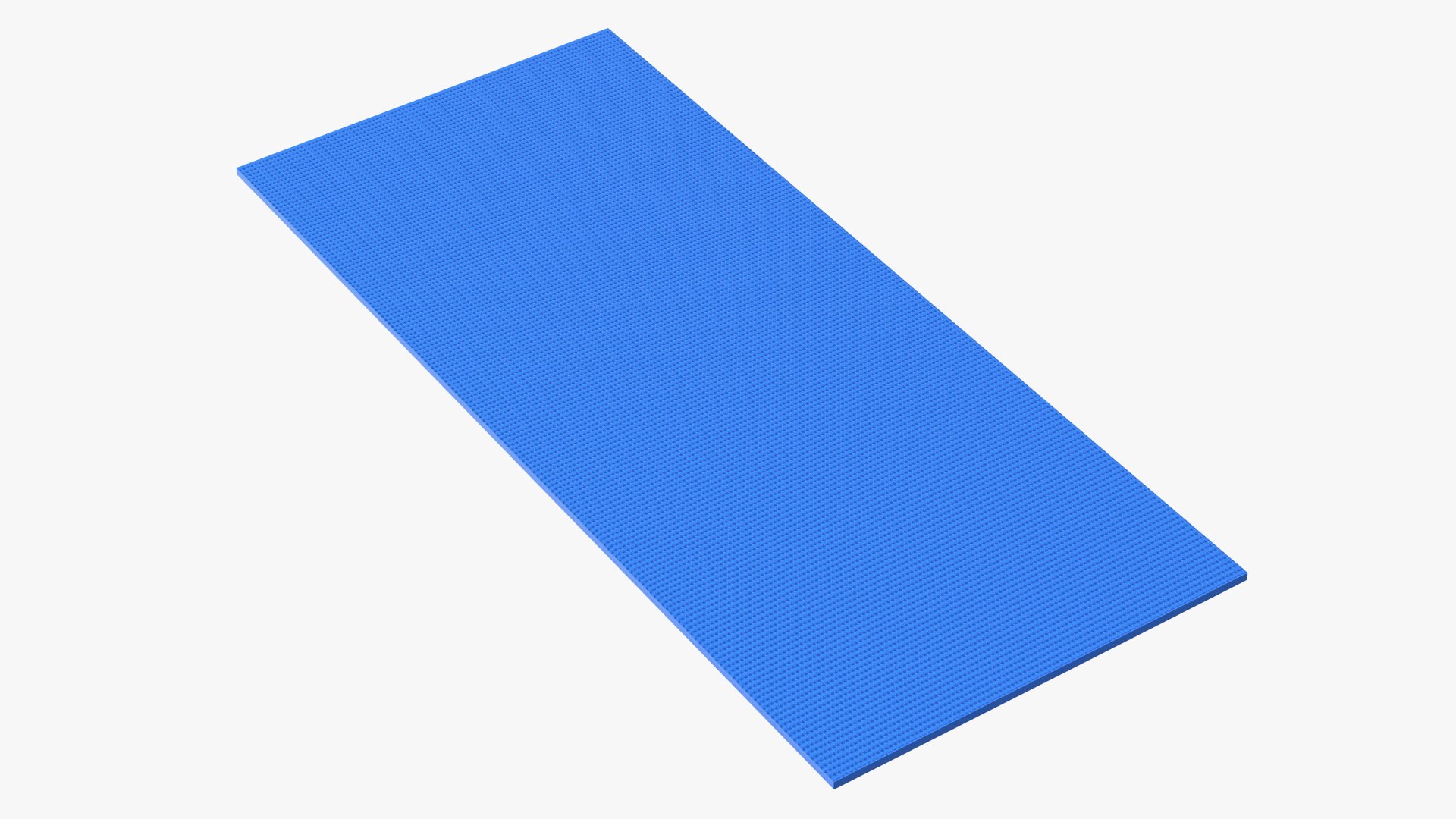 3D Blue Yoga Mat Model - TurboSquid 2141468